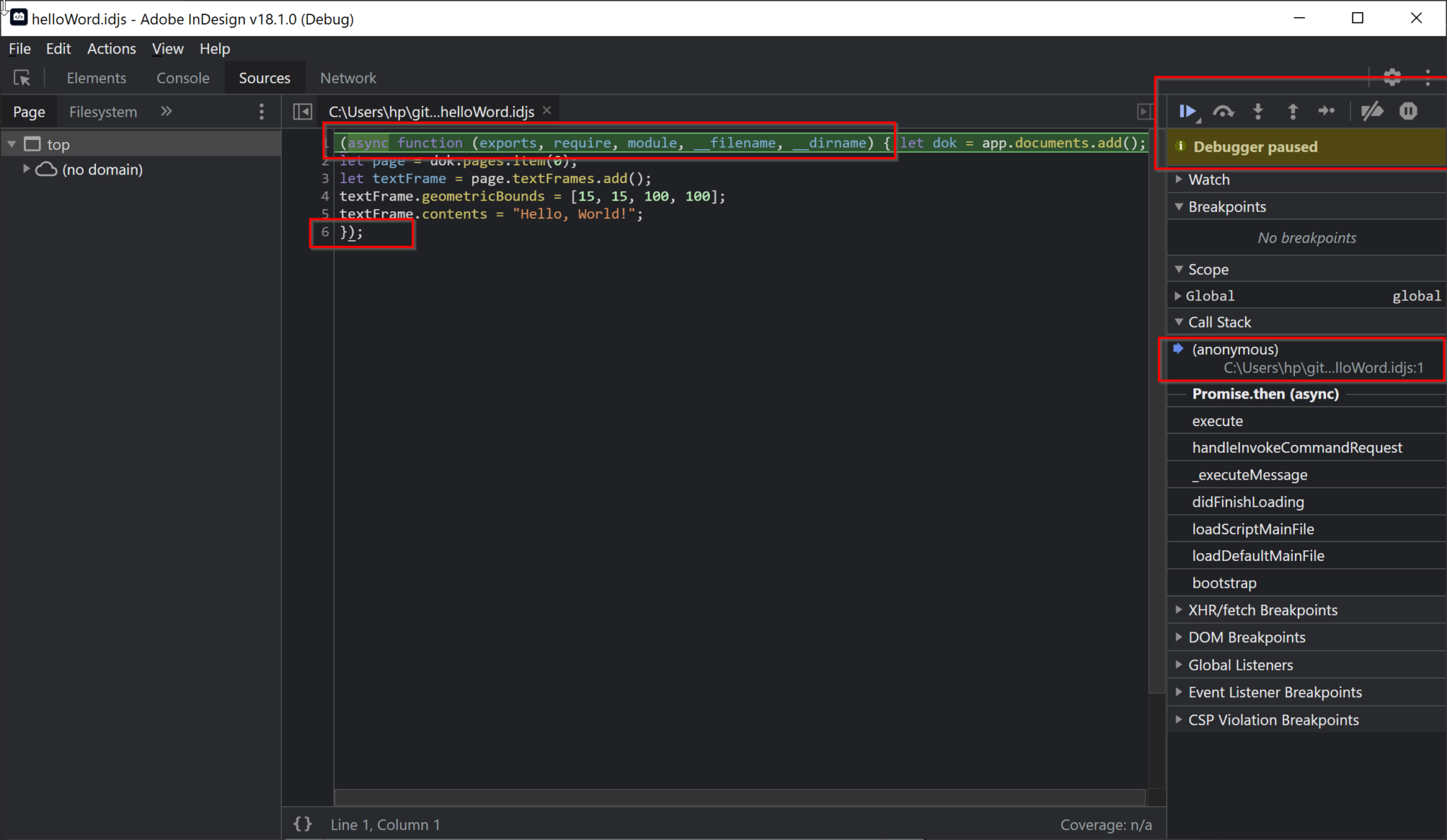 Das UXP Developer Tool | Automate InDesign with JavaScript