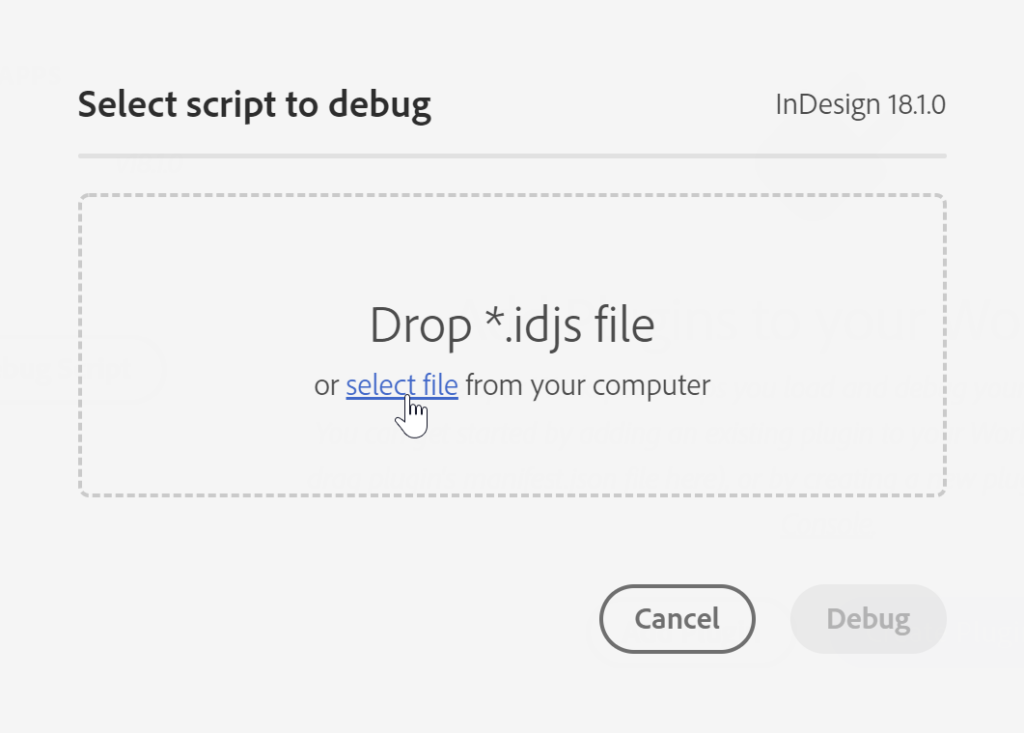 Das Uxp Developer Tool Automate Indesign With Javascript 3090